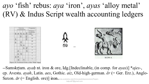 (PDF) Ayo ‘fish’ rebus aya ‘iron’, ayas ‘alloy metal’ (RV) & Indus ...