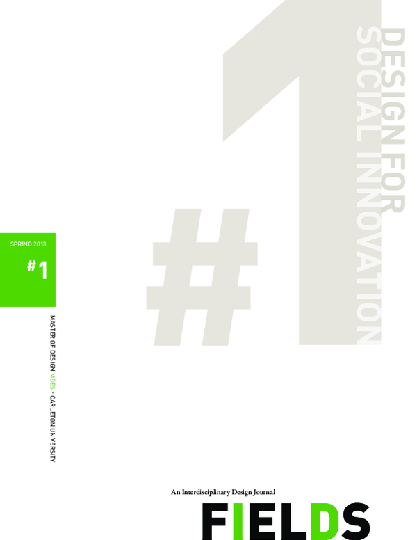 (PDF) Design for Social Innovation