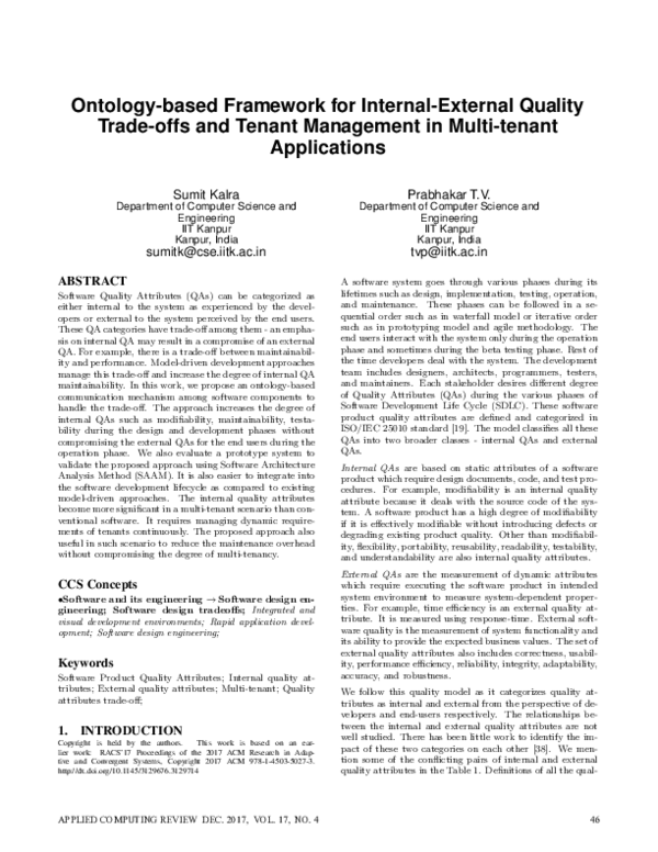 (PDF) Ontology-based framework for internal-external quality trade-offs and tenant management in ...
