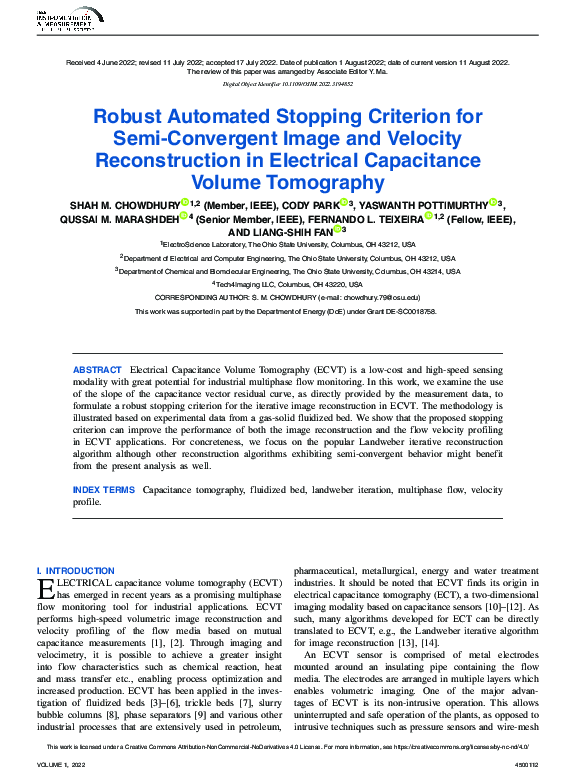 (PDF) Robust Automated Stopping Criterion for Semi-Convergent Image and ...