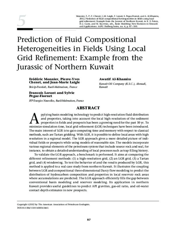Pdf Fluid Prediction In Northern Kuwait Via Lgr