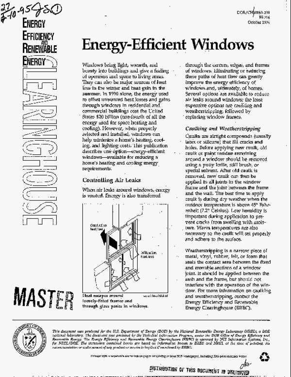 (PDF) Energy-Efficient Windows | avi friedman - Academia.edu