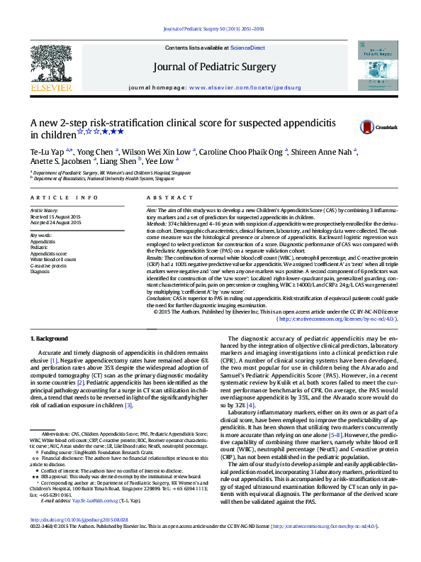 (PDF) A new 2-step risk-stratification clinical score for suspected ...
