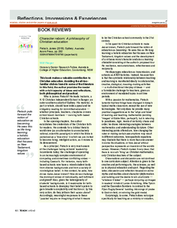 (PDF) Developing Tenacity: Teaching Learners How to Persevere in the ...