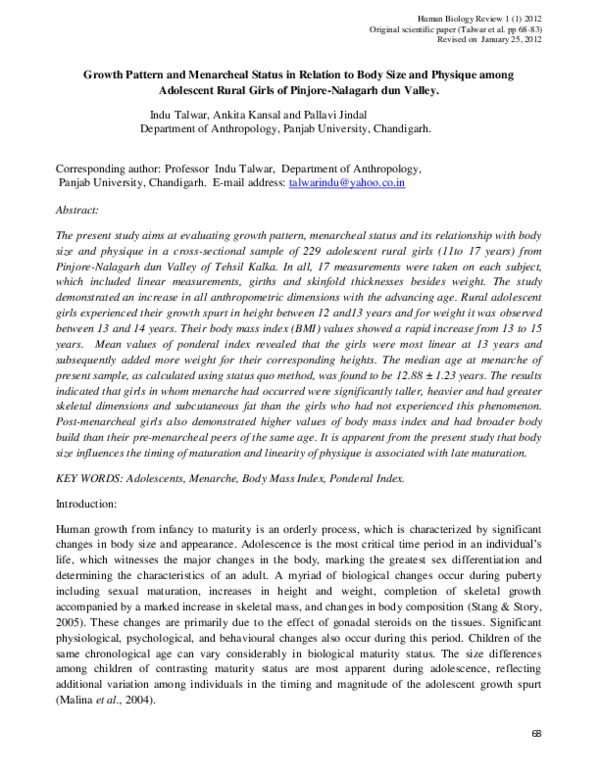 (PDF) Original scientific paper (Talwar et al. pp 68-83) Revised on