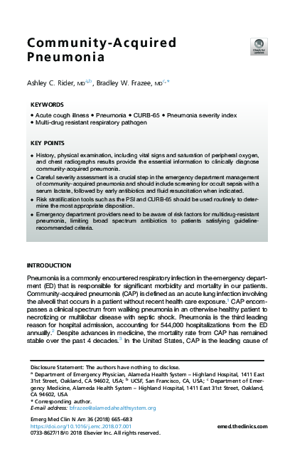 (PDF) Community-Acquired Pneumonia