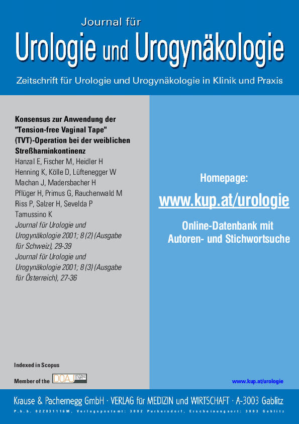 (PDF) Konsensus zur Anwendung der "Tension-free Vaginal Tape" (TVT ...