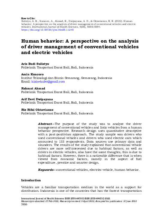 (PDF) Human behavior