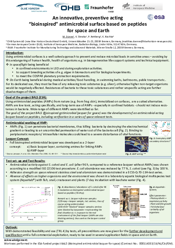 (PDF) An innovative, preventive acting “bioinspired” antimicrobial ...