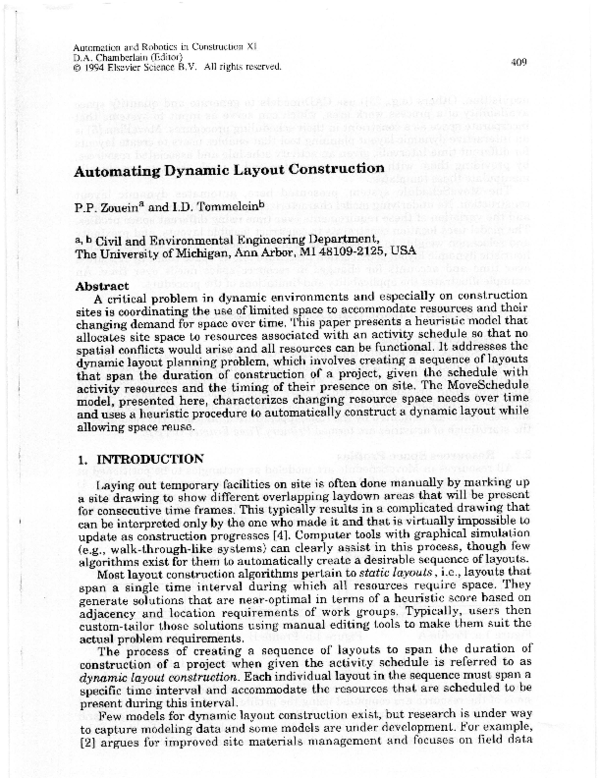 (PDF) Automating Dynamic Layout Construction