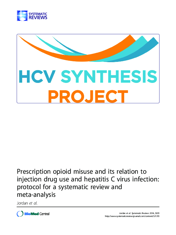 (PDF) Prescription opioid misuse and its relation to injection drug use ...
