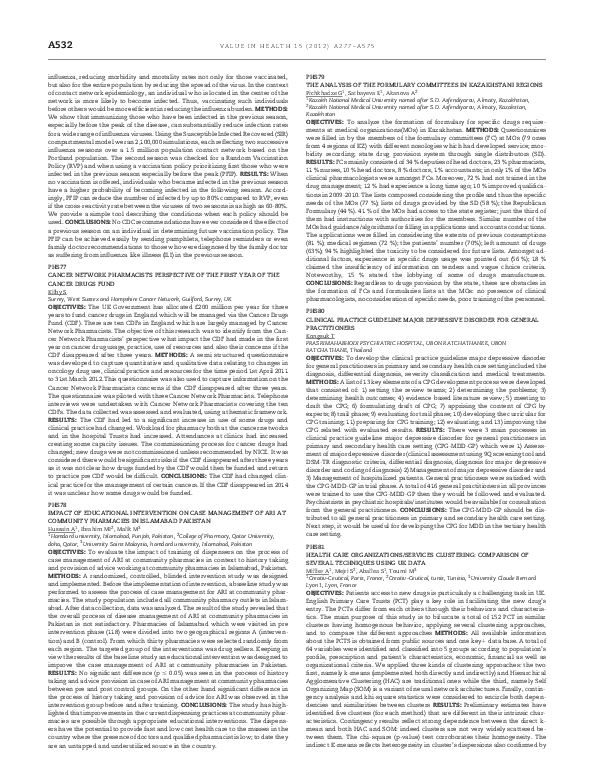 (PDF) PHS78 Impact of Educational Intervention on Case Management of ARI at Community Pharmacies ...