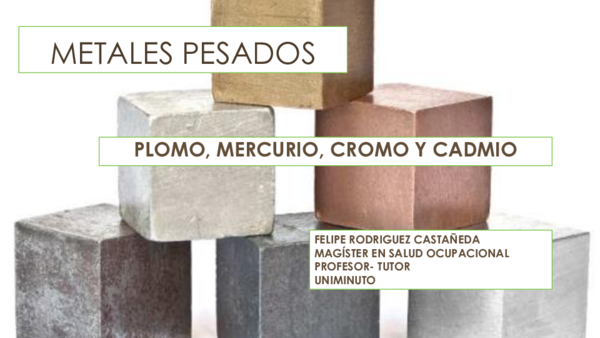 (PDF) CLASE 4 METALES PESADOS