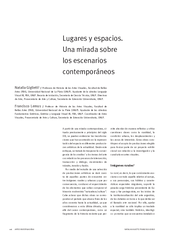 (PDF) Lugares y espacios