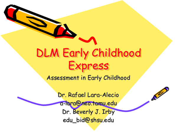 (PDF) DLM Early Childhood Express: Assessment in Early Childhood