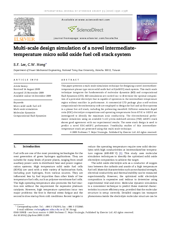 (PDF) Multi-scale design simulation of a novel intermediate-temperature micro solid oxide fuel ...