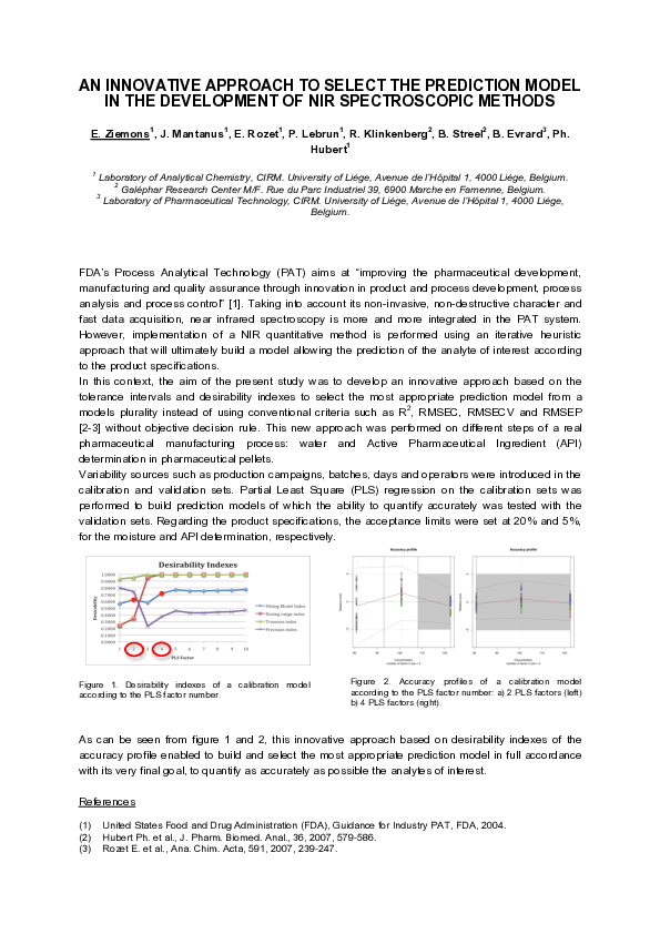 (PDF) An innovative approach to select the prediction model in the ...