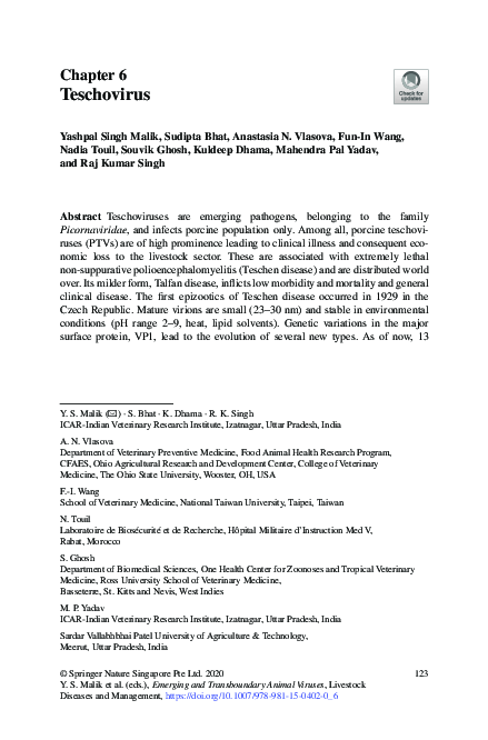(PDF) Teschovirus