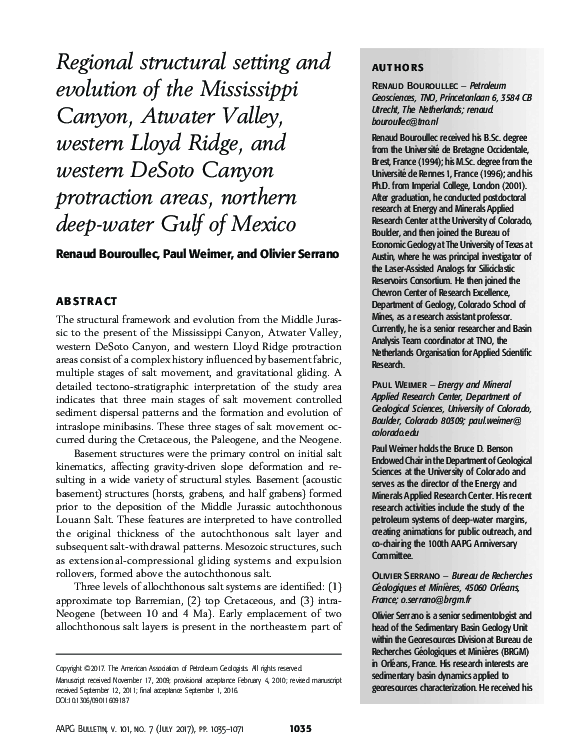 (PDF) Regional structural setting and evolution of the Mississippi ...