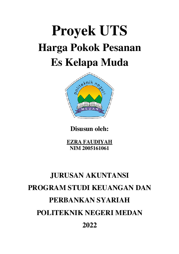 (PDF) Proyek UTS Akuntansi Biaya