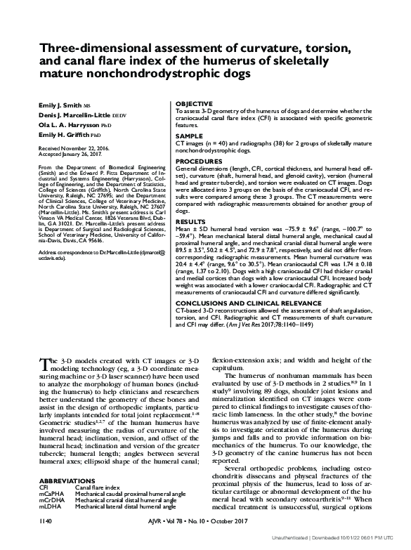 (PDF) Three-dimensional assessment of curvature, torsion, and canal ...