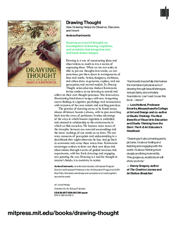 (PDF) Drawing Thought: How Drawing Helps Us Observe, Discover, and Invent