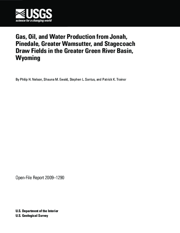(PDF) Gas, oil, and water production from Jonah, Pinedale, Greater ...