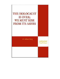 (PDF) The Holocaust Is Over; We Must Rise From its Ashes