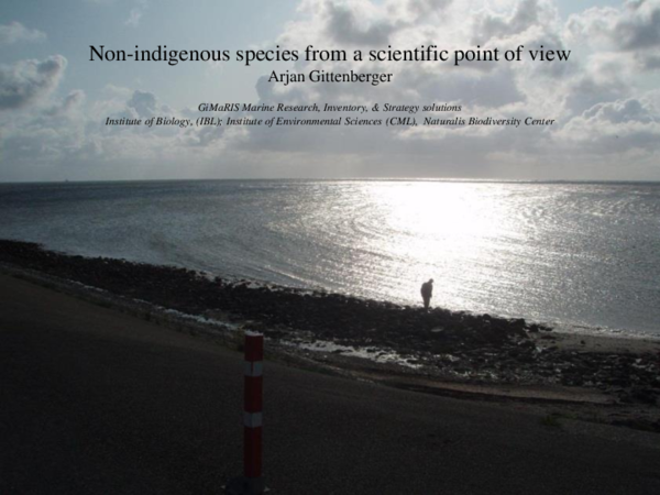 (PDF) Non-indigenous species from a scientific point of view | Arjan ...