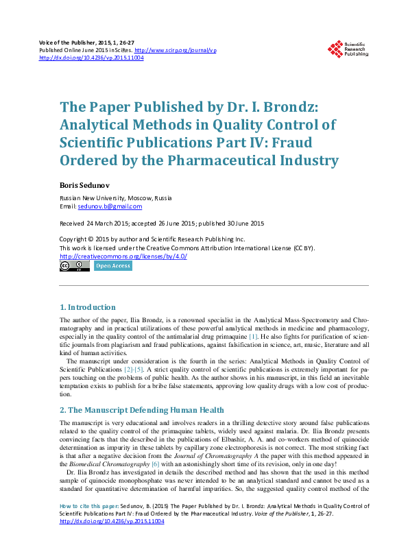 (PDF) The Paper Published by Dr. I. Brondz: Analytical Methods in ...