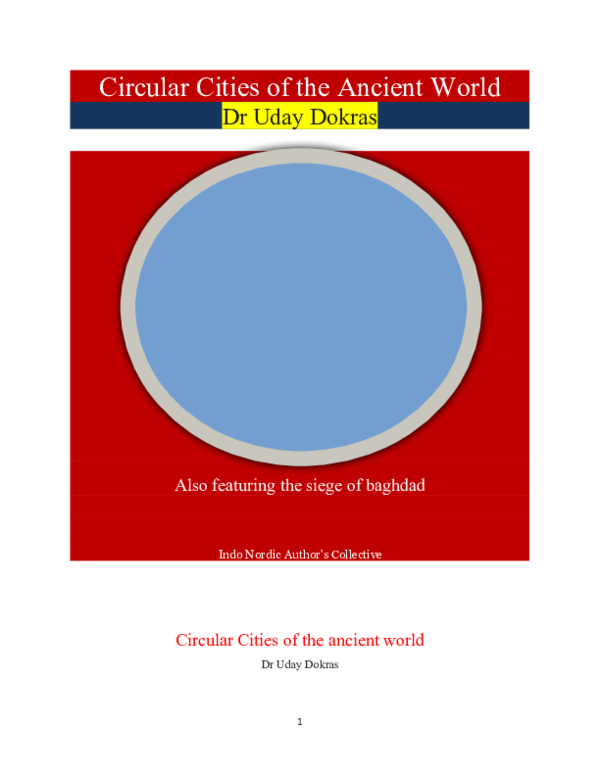(DOC) Ancient Circular cities ----BOOK