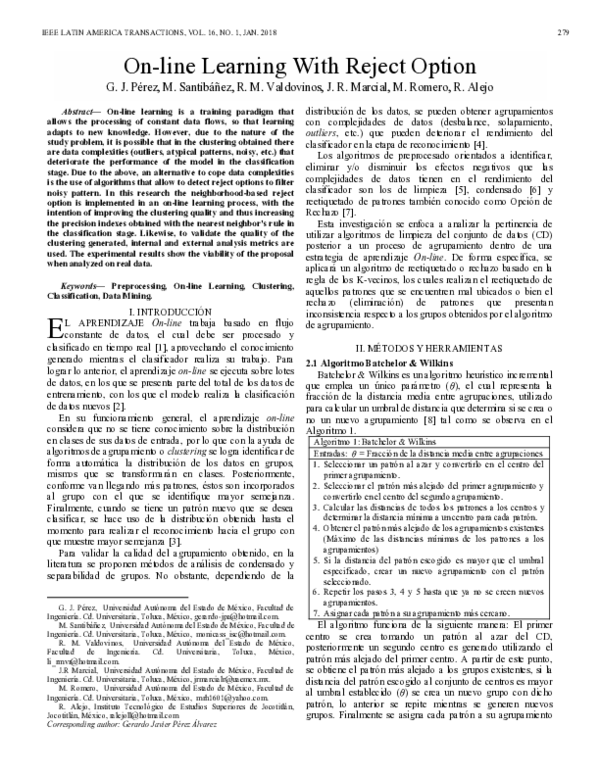 (PDF) On-line Learning With Reject Option | Jose Marcial - Academia.edu