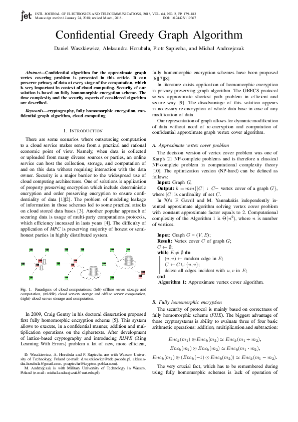 (PDF) Greedy Graph Algorithm
