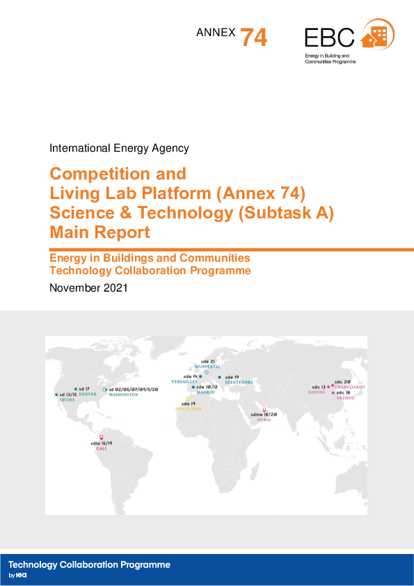 (PDF) Competition and Living Lab Platform (Annex 74) Science ...