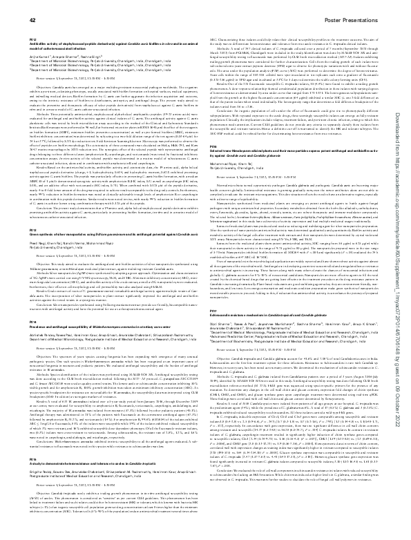 (PDF) P014 Prevalence and antifungal susceptibility of Wickerhamomyces anomalus in a tertiary ...