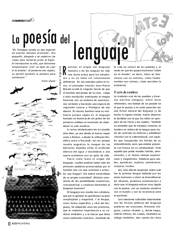 (PDF) La poesía del lenguaje