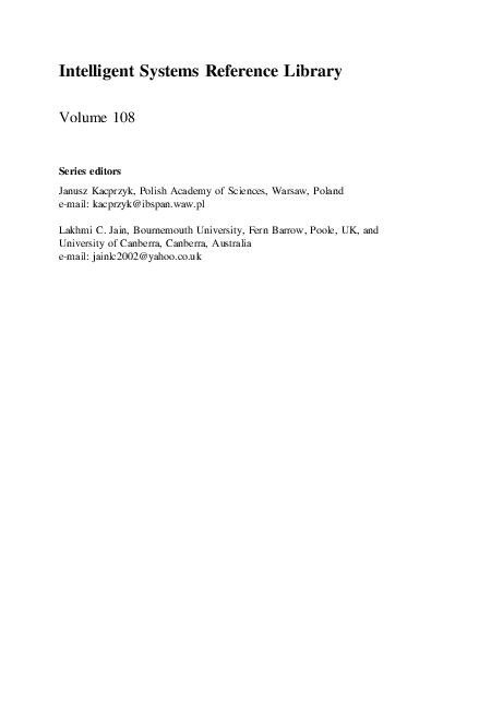 (PDF) New Approaches in Intelligent Image Analysis - Techniques, Methodologies and Applications