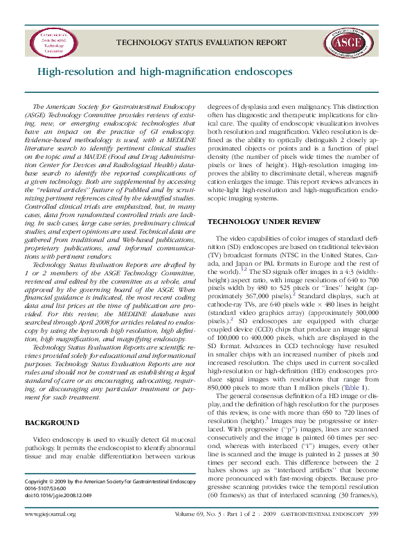 (PDF) High-resolution and high-magnification endoscopes
