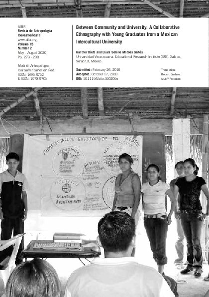 (PDF) Between Community and University: A Collaborative Ethnography ...