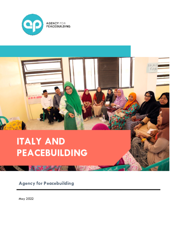 (PDF) Italy and Peacebuilding
