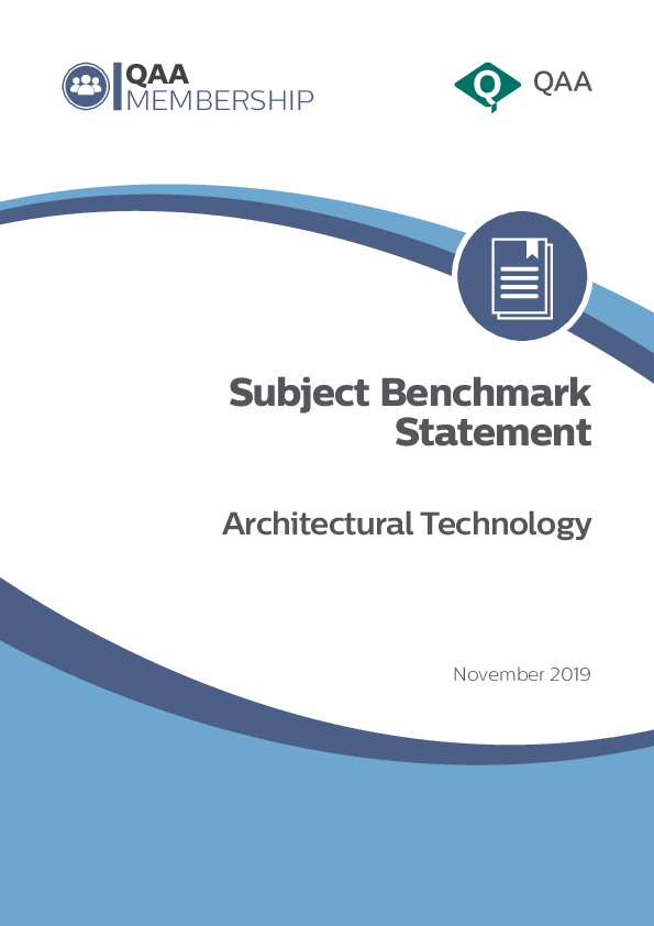 (PDF) Subject Benchmark Statement - Architectural Technology | Brigitte ...