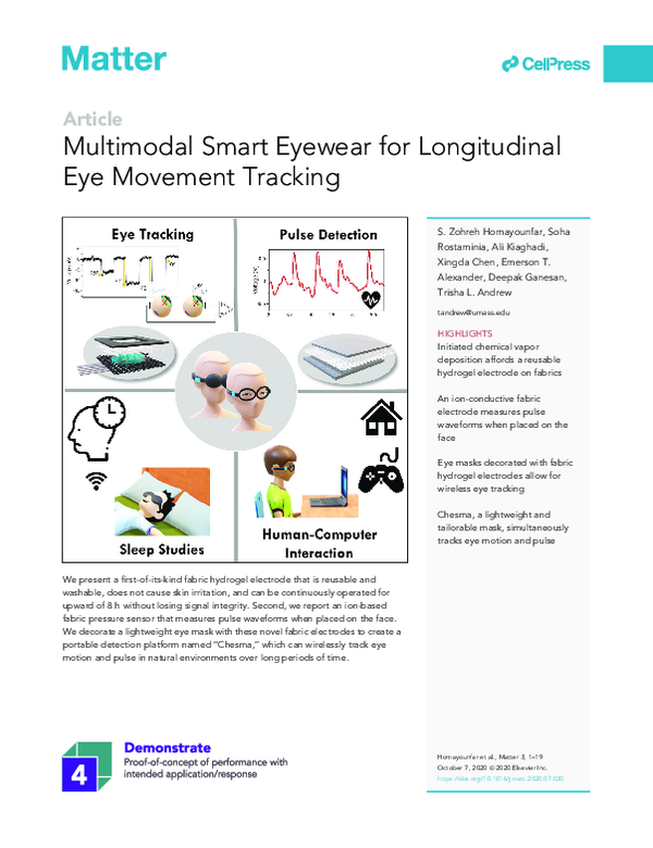 (PDF) Multimodal Smart Eyewear for Longitudinal Eye Movement Tracking ...