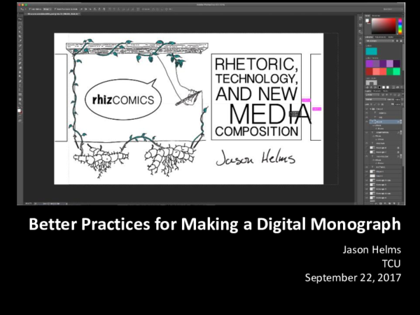 (PDF) Better Practices for Making a Digital Monograph