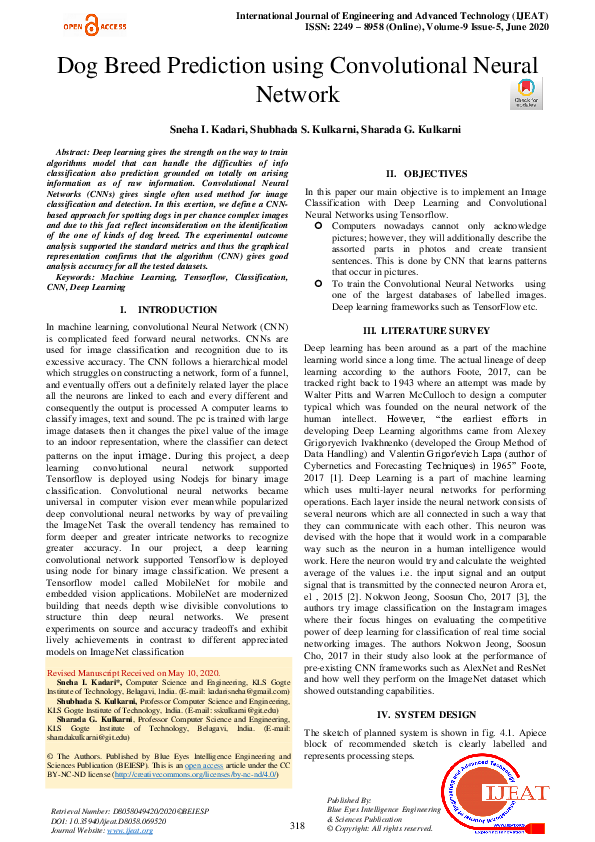 (PDF) Dog Breed Prediction using Convolutional Neural Network