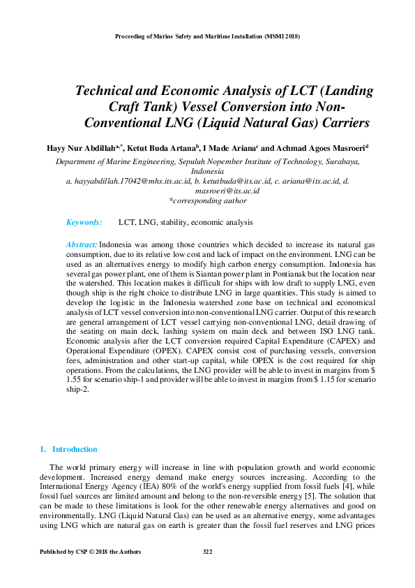 (PDF) Technical and Economical Analysis of LCT (Landing Craft Tank ...