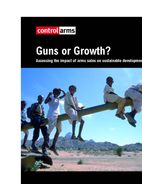 (PDF) Guns or growth?: assessing the impact of arms sales on ...