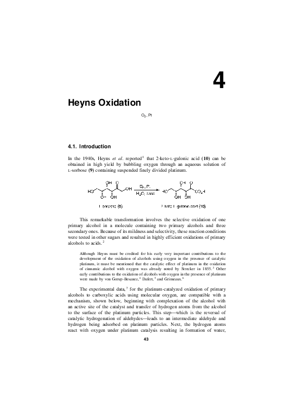 (PDF) Heyns Oxidation