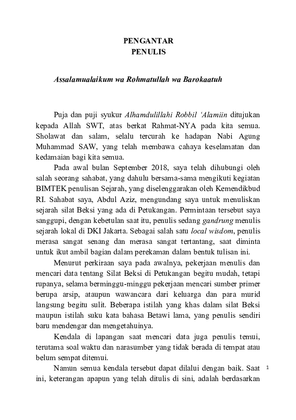 (DOC) BUKU KECIL BEKSI