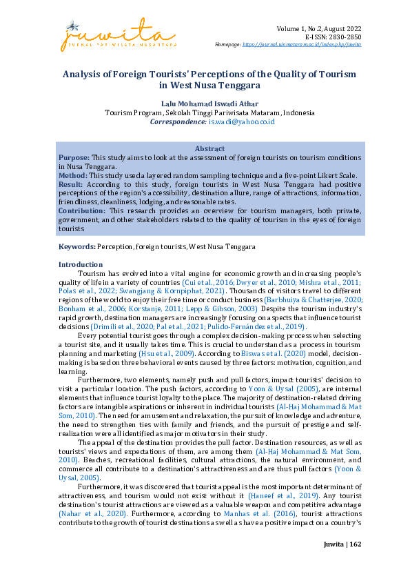 (PDF) Role of the Tourism Office in the Development of Binusan ...