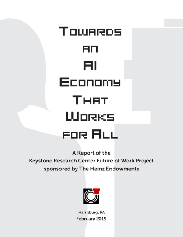 (PDF) Towards an AI Economy That Works for All. A Report of the ...
